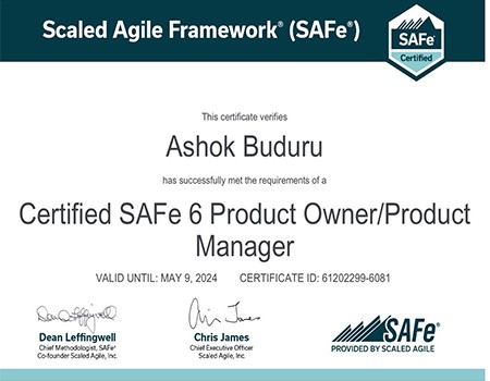 SAFe Product Owner / Product Manager (POPM) Training - Agilemania