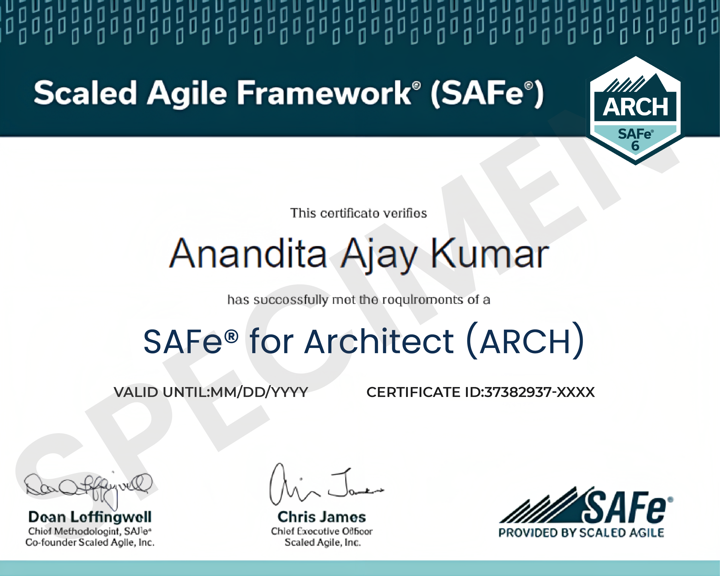 SAFe for Architects Certification Training- Agilemania